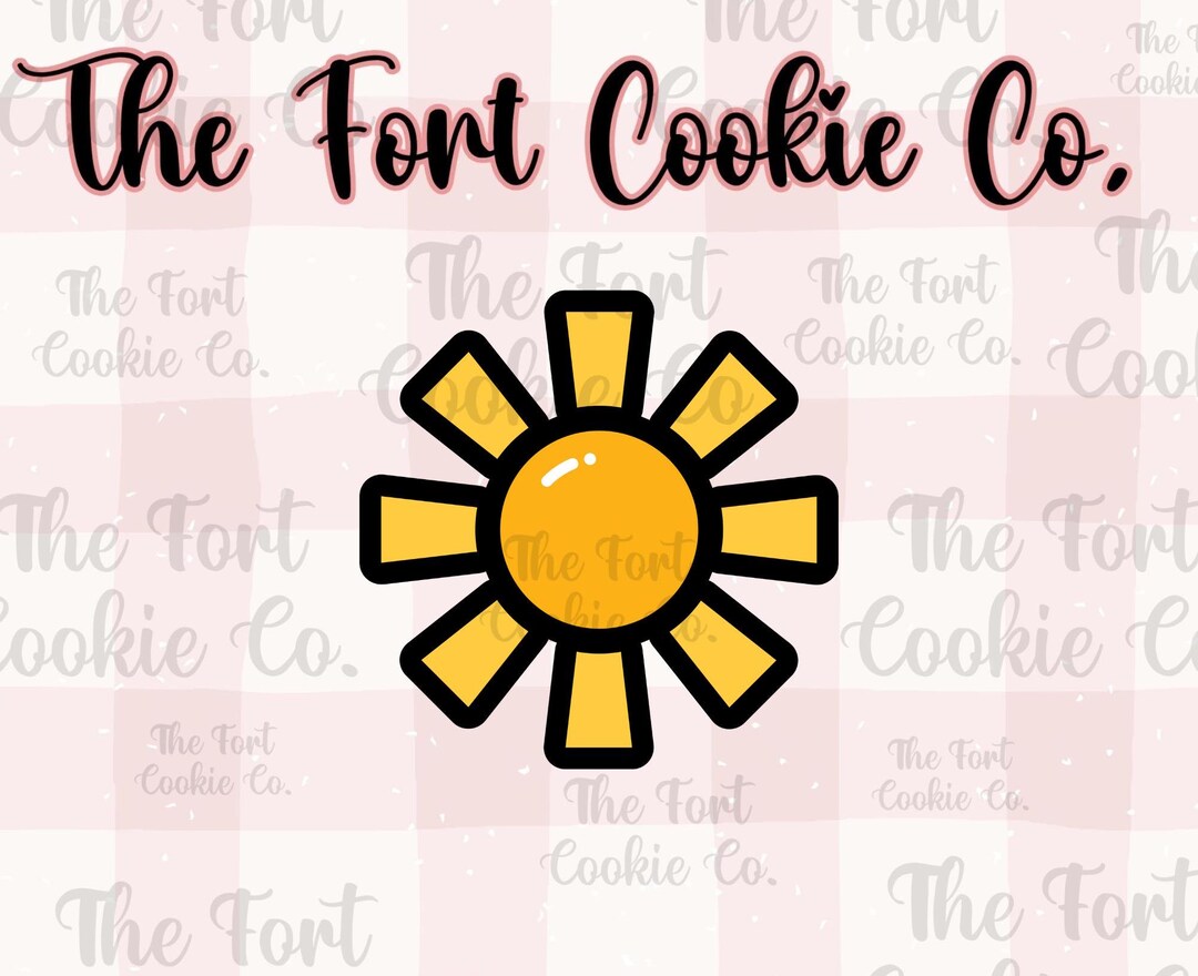 Sun Cookie Cutter, Summer Cookie Cutter, Over the Son, Son Baby Shower ...