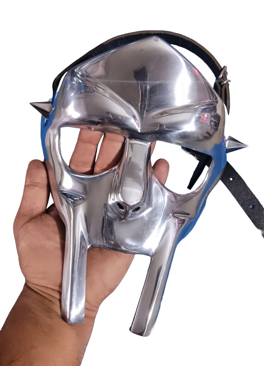 Medieval MF Doom Mad Villian Mask Gladiator Armour Mask Face - Etsy