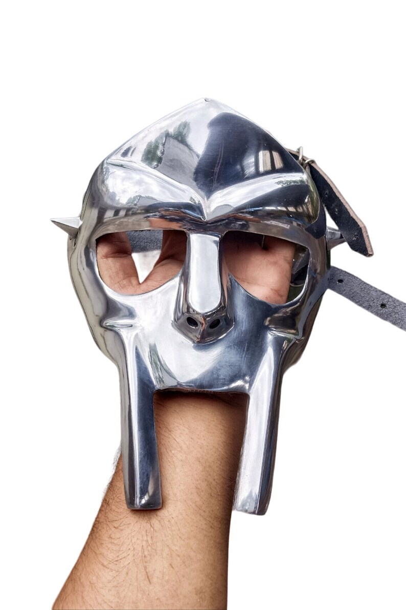 Medieval MF Doom Mad Villian Mask Gladiator Armour Mask Face - Etsy