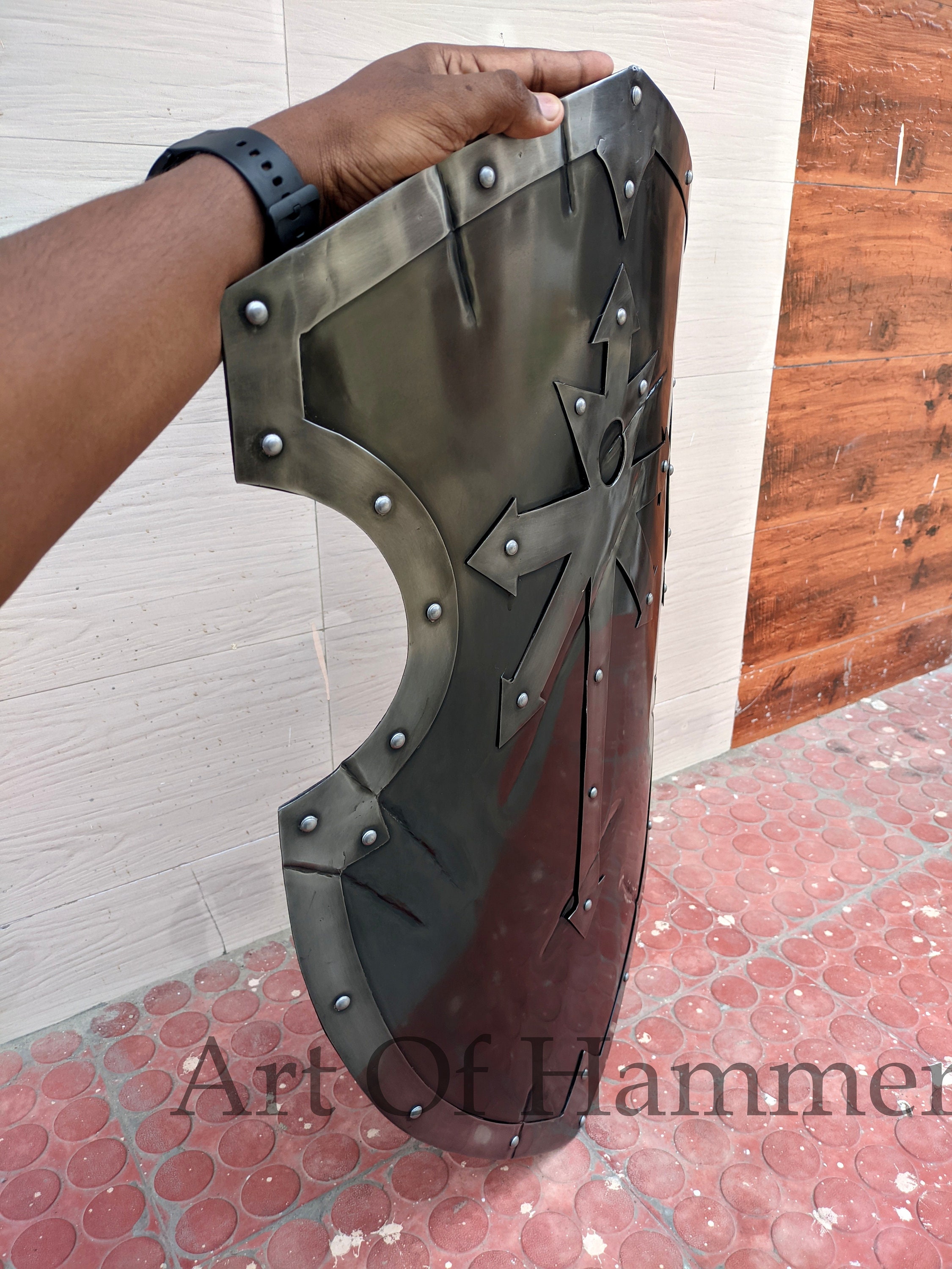 Medieval Armor Shield Mid Century Battle Warrior Shield - Etsy