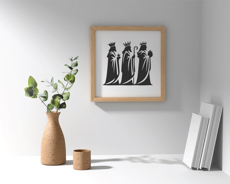 3 reyes magos svg, tres reyes magos svg paquete, natividad svg, tres ...