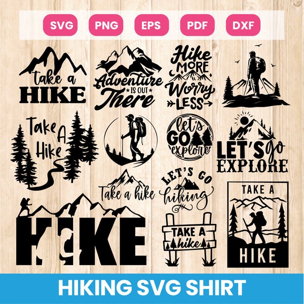 Take a Hike Svg - Etsy