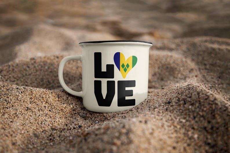 Saint Vincent Svg, St. Vincent Svg Bundle, Saint Vincent Map Svg, Vincy ...