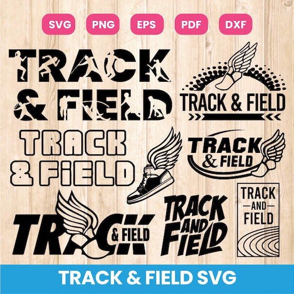 Track and Field Logo - Etsy