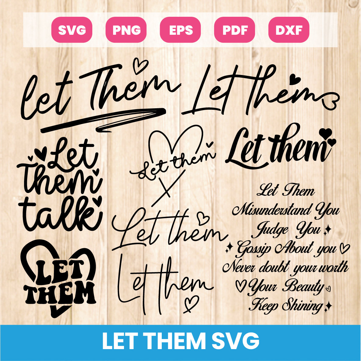 Let Them Svg, Let Them Shirt, Keep Shining Svg, Self Worth Svg ...