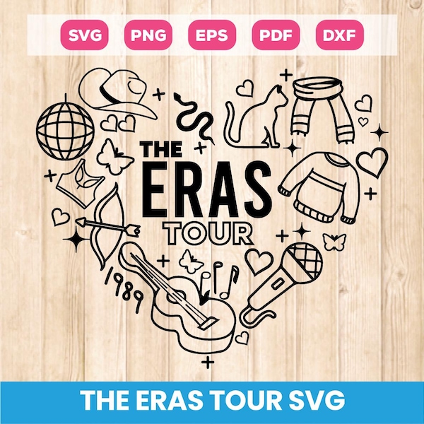 Eras Tour Clip Art Taylor - Etsy