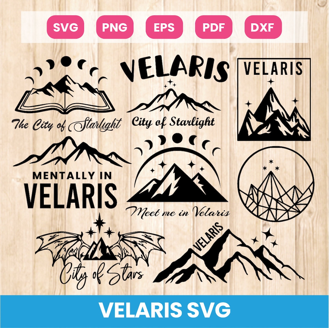 Velaris Svg Bundle, Velaris City of Starlight Svg, Acotar Svg, the ...