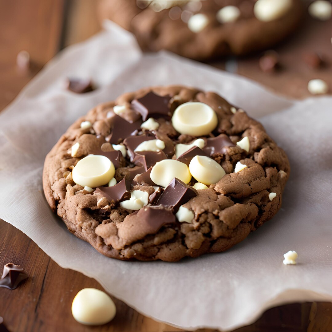 Triple Choc Chunky New York Style Cookie Printable Recipe Digital PDF ...