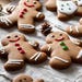 Gingerbread Man House Cookie Printable Recipe Digital PDF File - Spiced ...