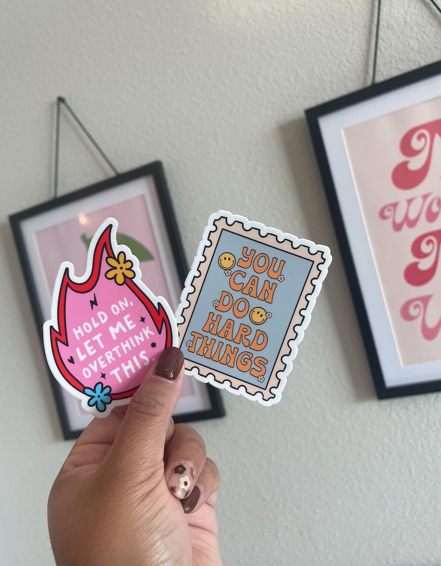 Overthinking Sticker | 3inch Sticker - Etsy