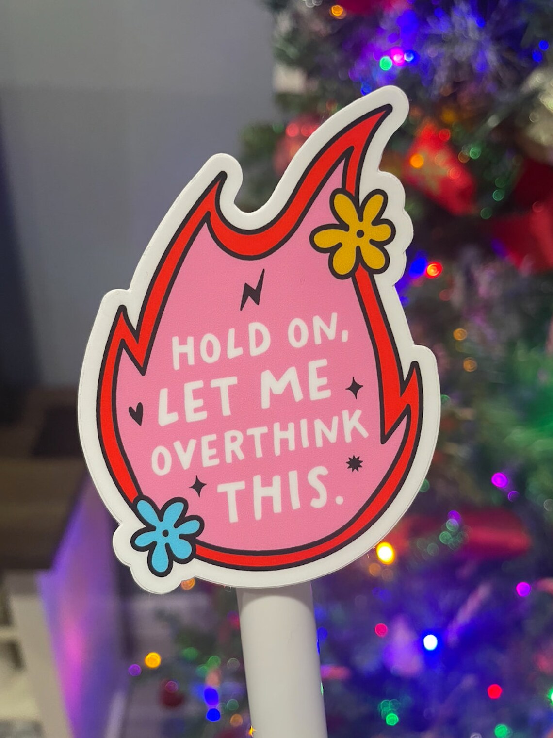 Overthinking Sticker | 3inch Sticker - Etsy