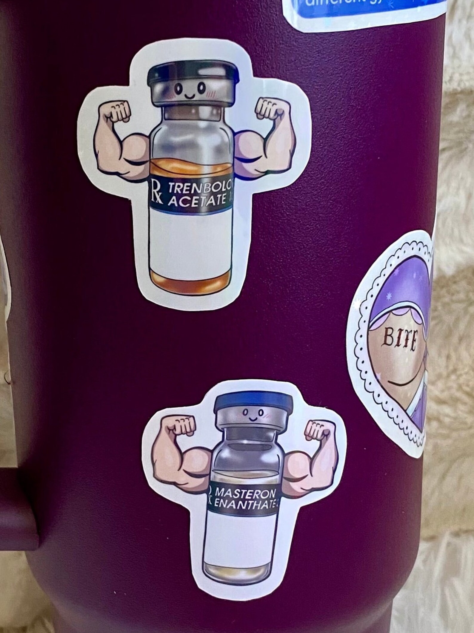 Masteron | Gym Bro | Lifting Sticker | Gym Sticker | Flexing Vinyl ...