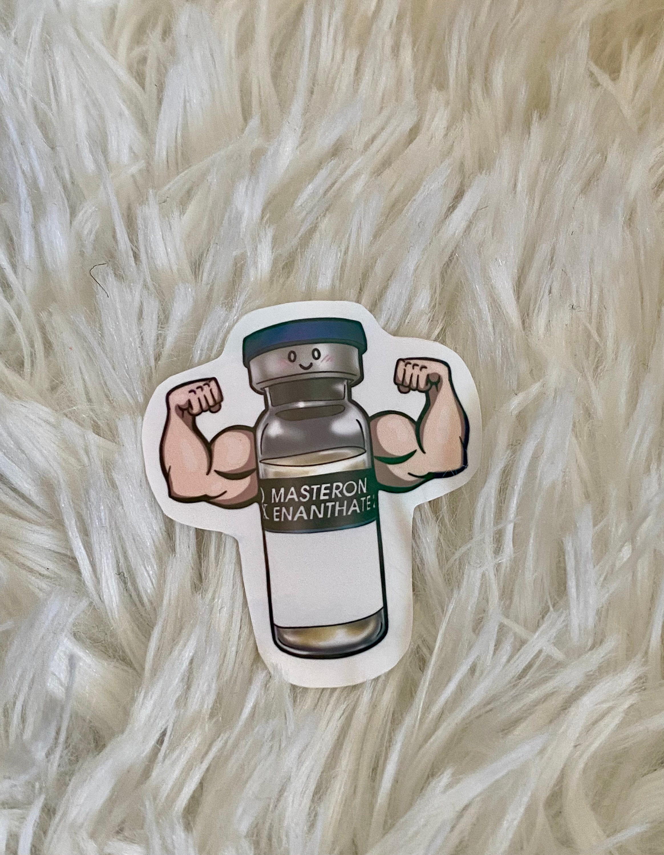 Masteron | Gym Bro | Lifting Sticker | Gym Sticker | Flexing Vinyl ...