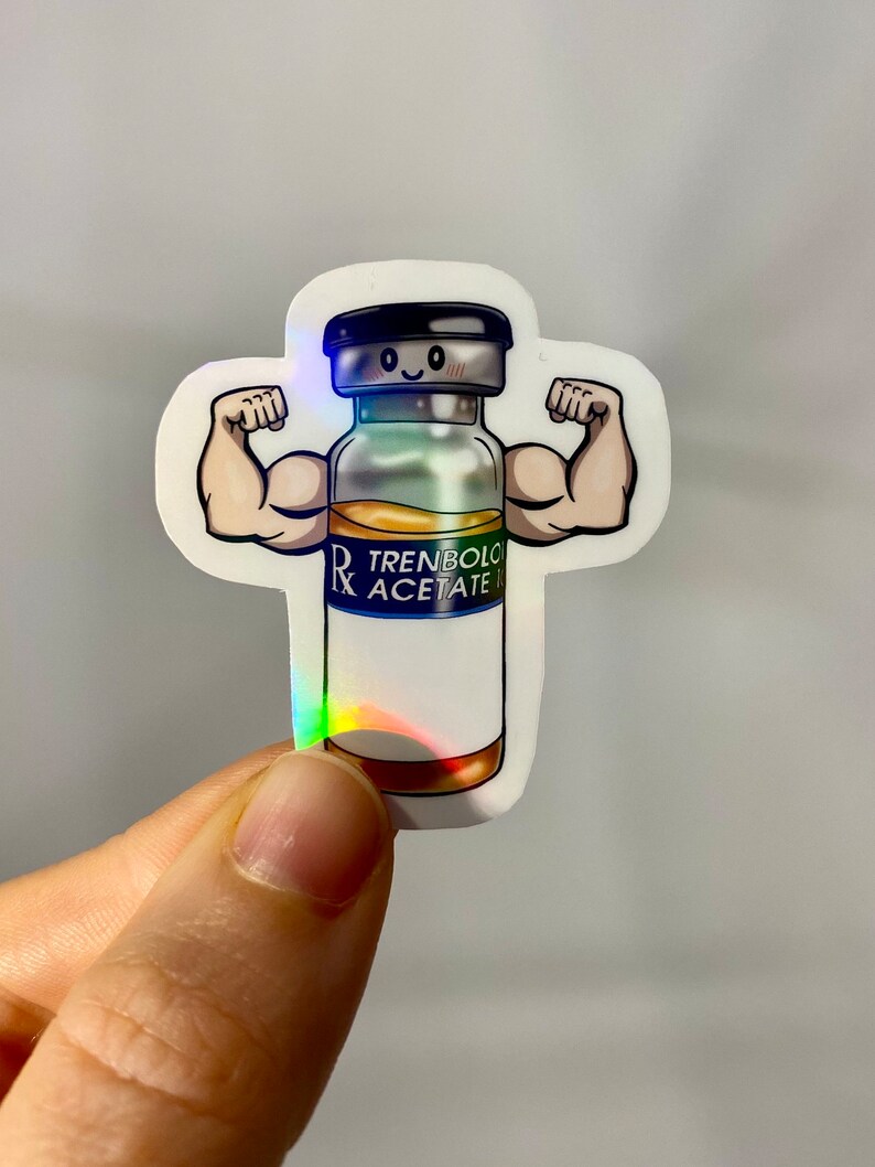 Tren | Gym Bro | Lifting Sticker | Gym Sticker | Flexing Tren Vinyl ...