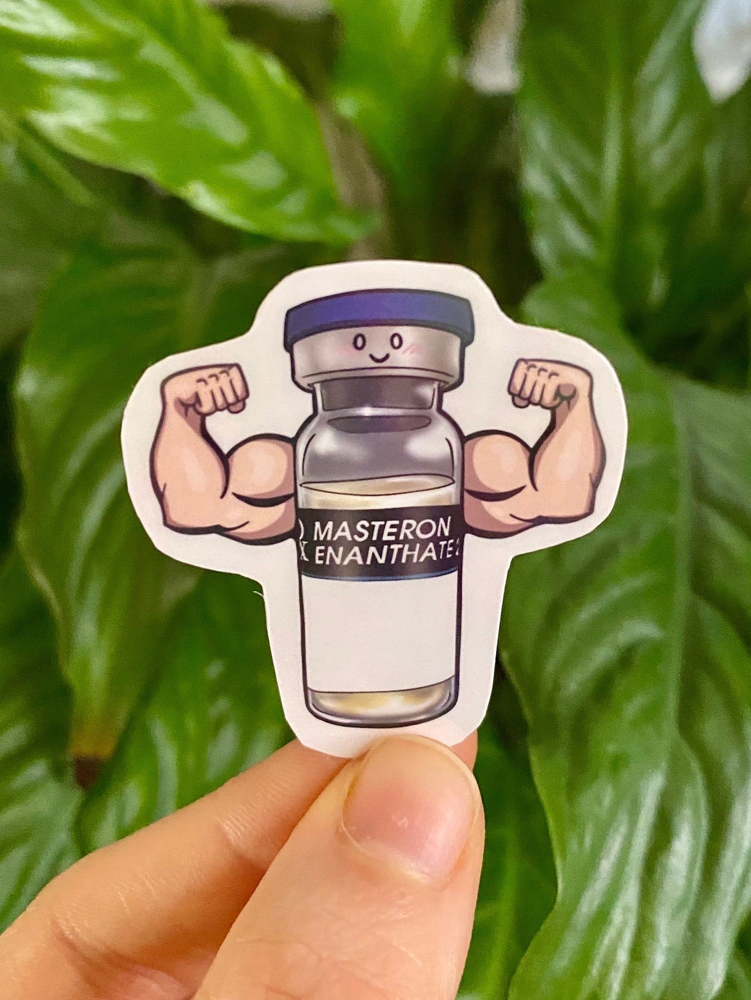 Masteron | Gym Bro | Lifting Sticker | Gym Sticker | Flexing Vinyl ...