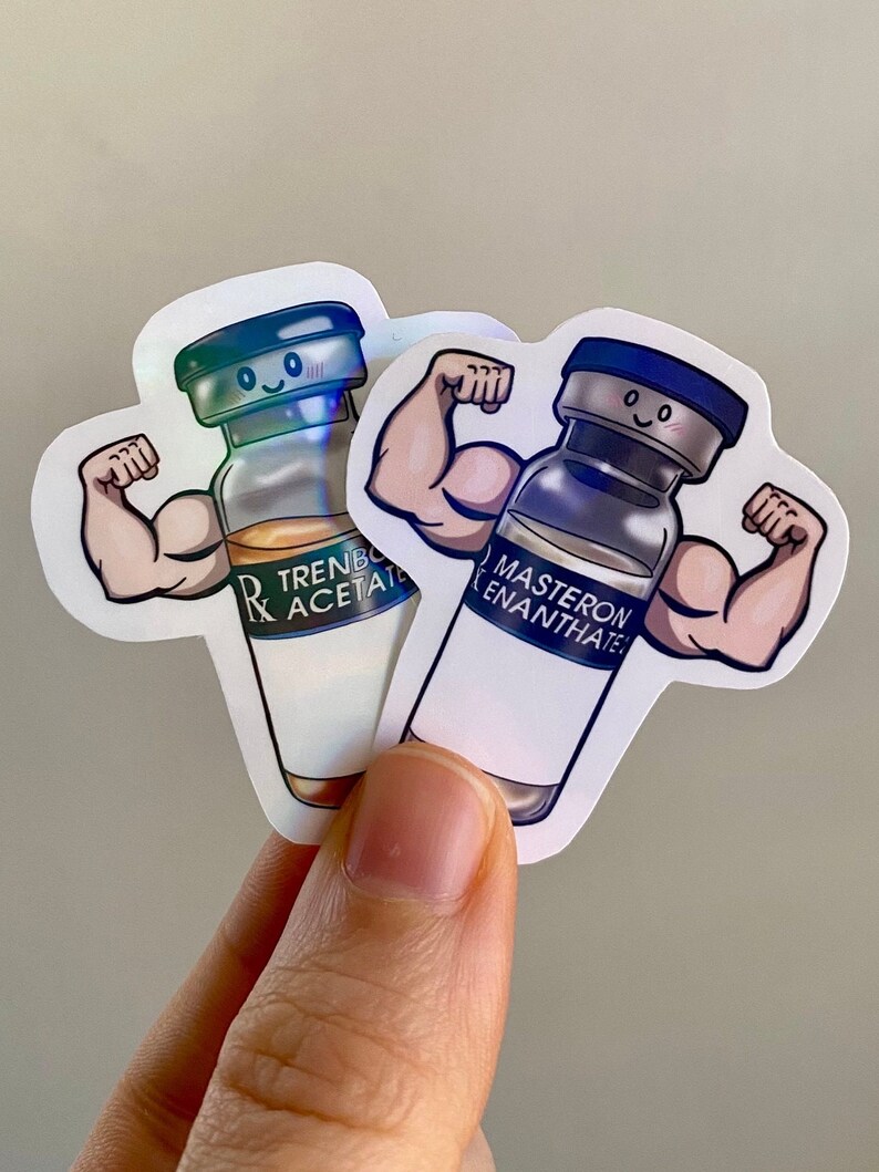 Masteron | Gym Bro | Lifting Sticker | Gym Sticker | Flexing Vinyl ...