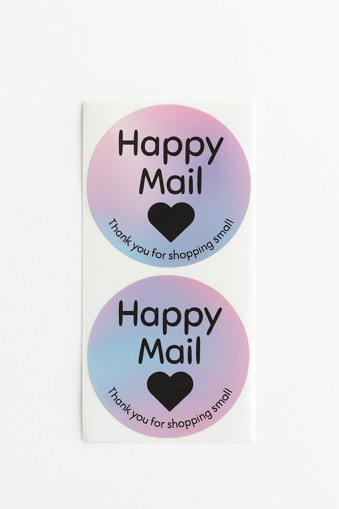 Happy Mail Sticker | Packaging Stickers | 2" Sticker | Thermal Sticker ...