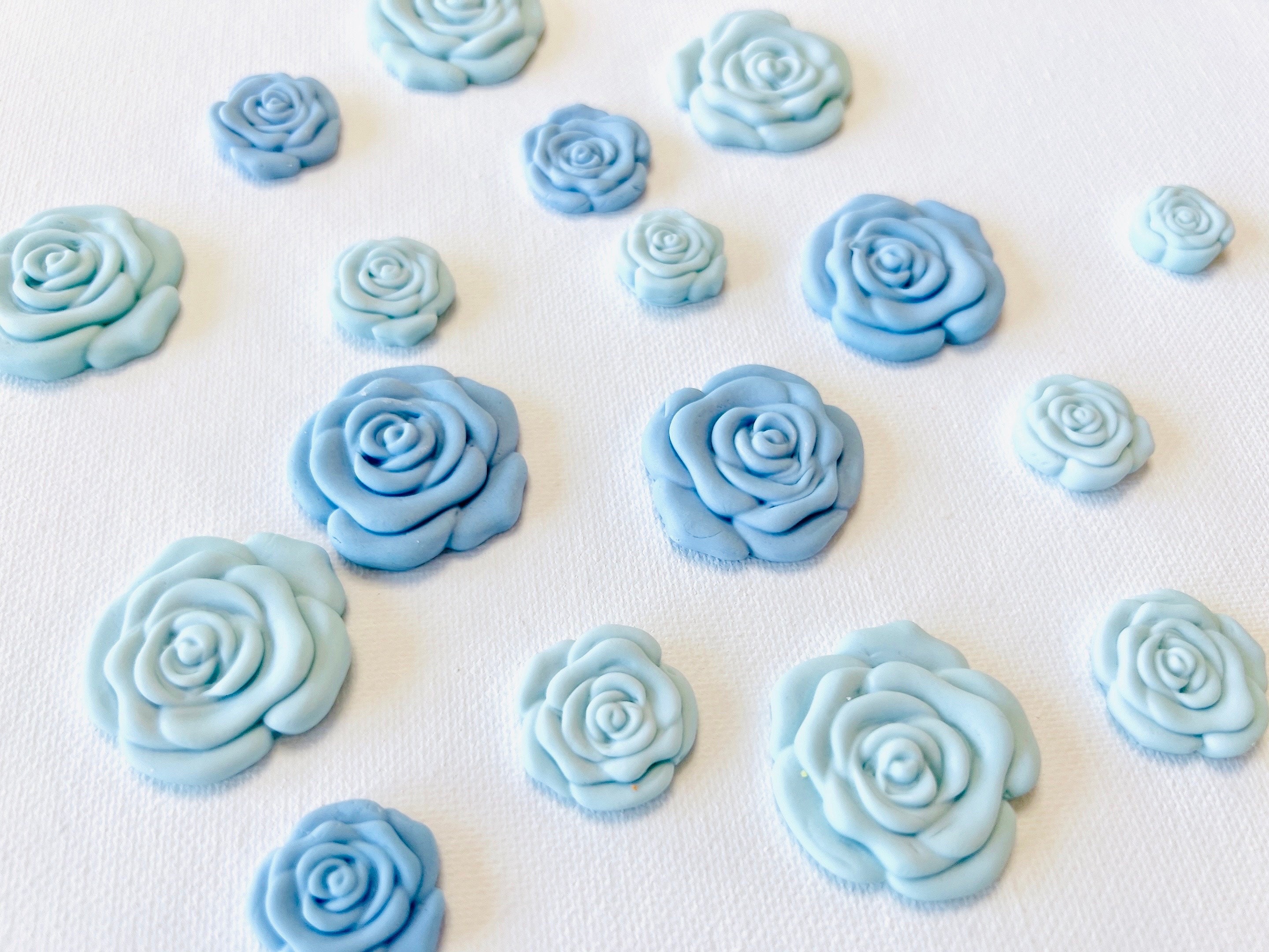 Rose Cupcake Toppers Edible Cake Decoration Flower Cake - Etsy