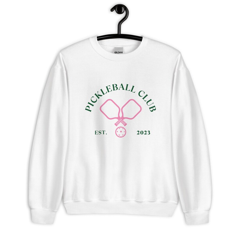 Pickleball Club, Retro Sporty Crewneck Sweatshirt, Gift for Pickleball ...