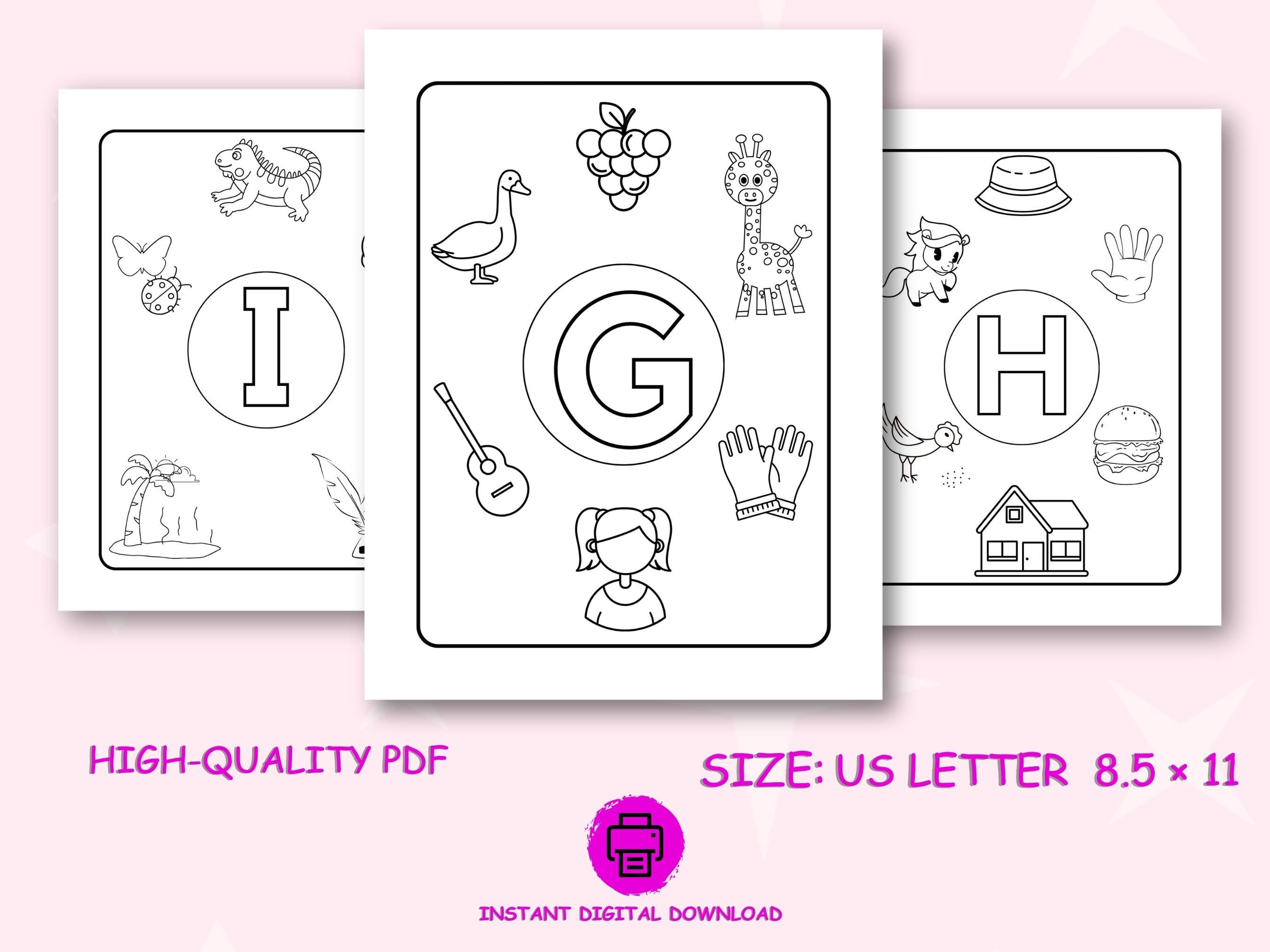 Alphabet Worksheet - Preschool Alphabet Worksheets - Kindergartener ...