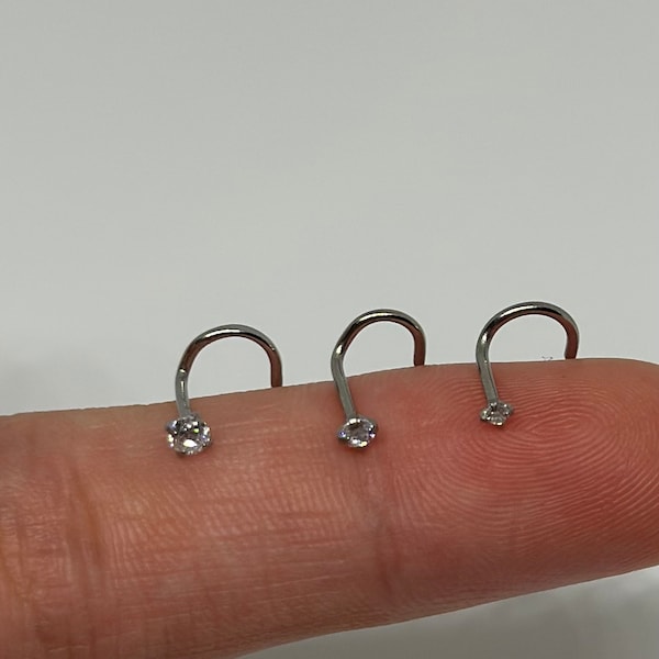 Back Nose Ring - Etsy