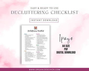 Printable Home Office Supplies Checklist | Digital Download | PDF | Instant Download Checklist ...