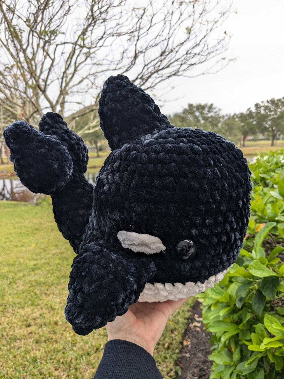 Giant Orca Crochet Plushie - Etsy