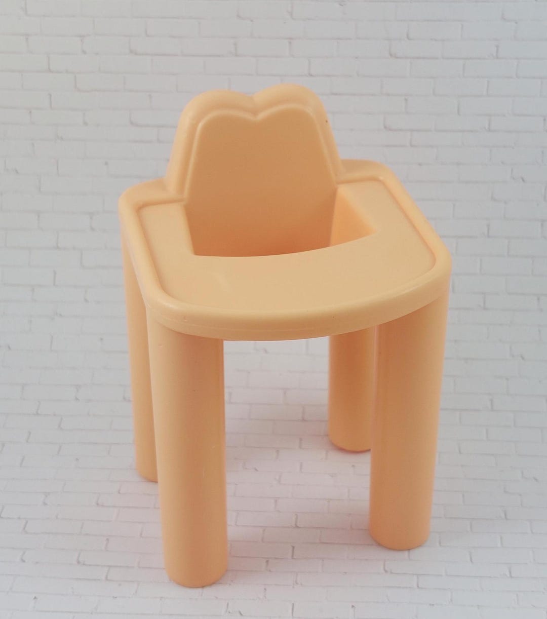 1990s Playskool Victorian Dollhouse Pink High Chair-baby Seat-furniture ...