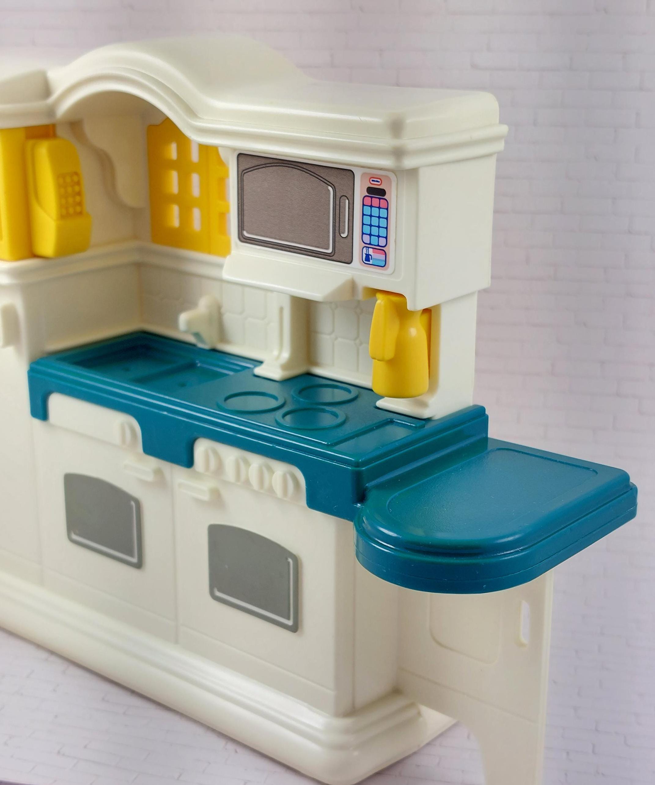 Little Tikes Dollhouse Country Kitchen-1990s-vintage Toys-sink-oven ...