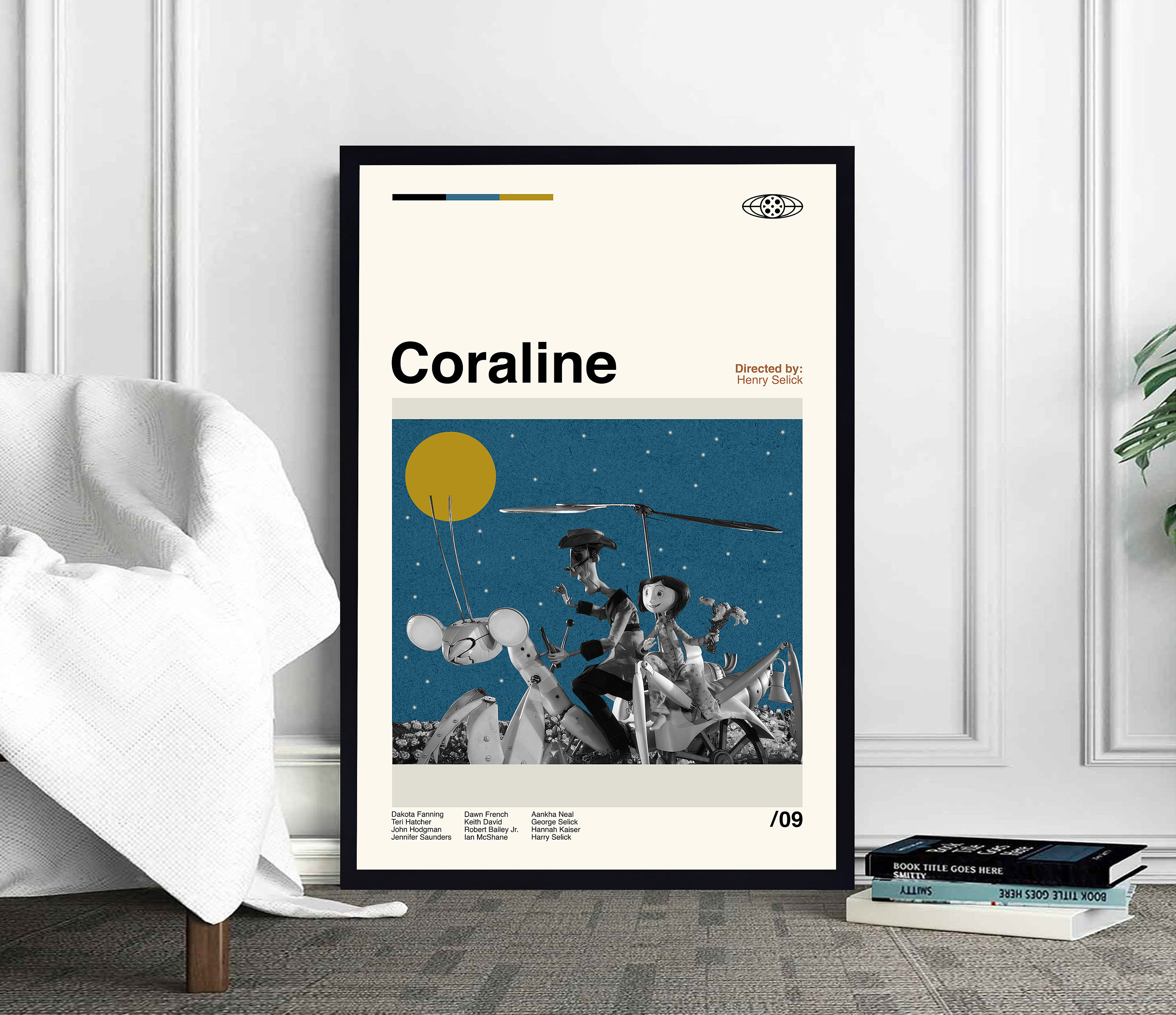 Coraline Poster Coraline Print Movie Poster Film Poster - Etsy