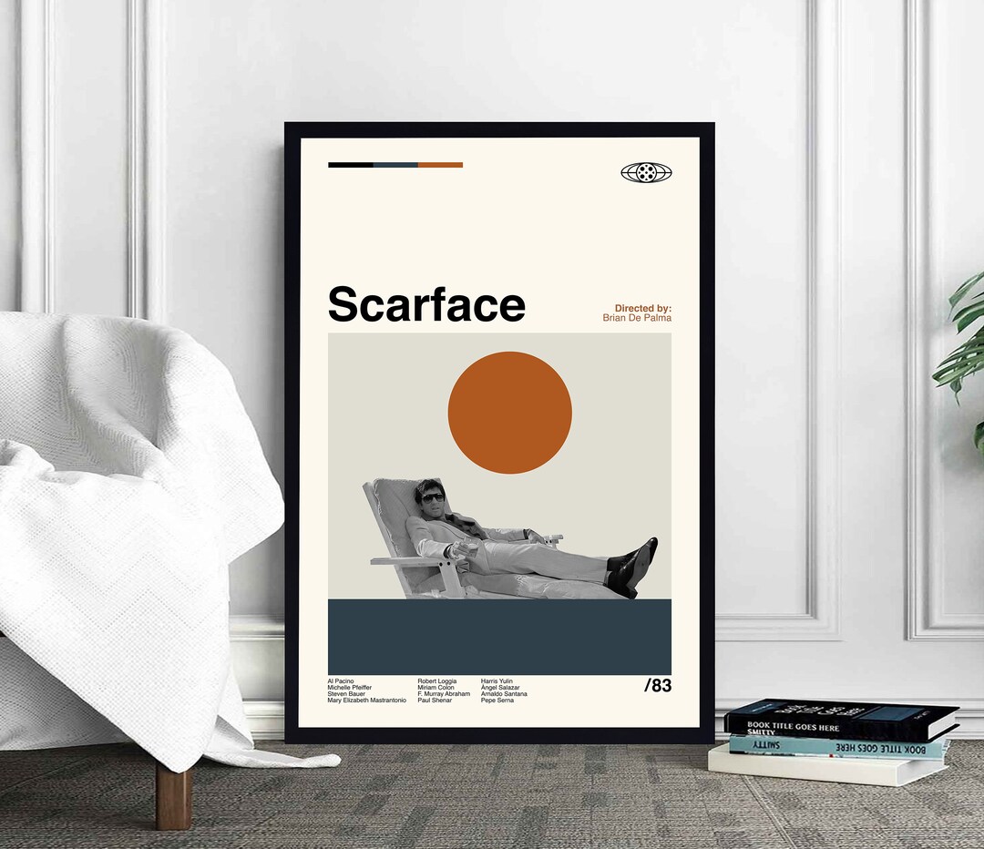 Scarface Poster Scarface Print Custom Poster Vintage - Etsy