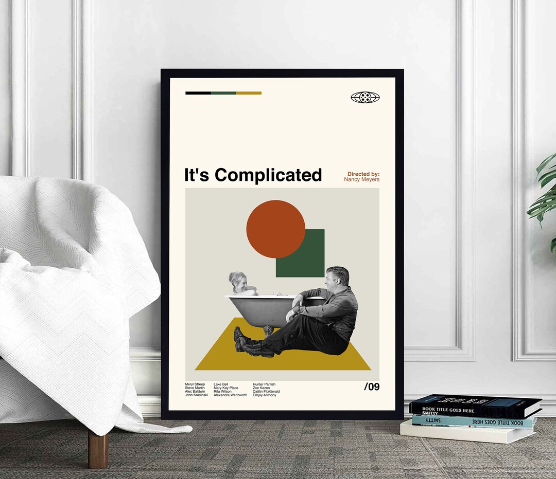 It's Complicated Poster It's Complicated Print - Etsy