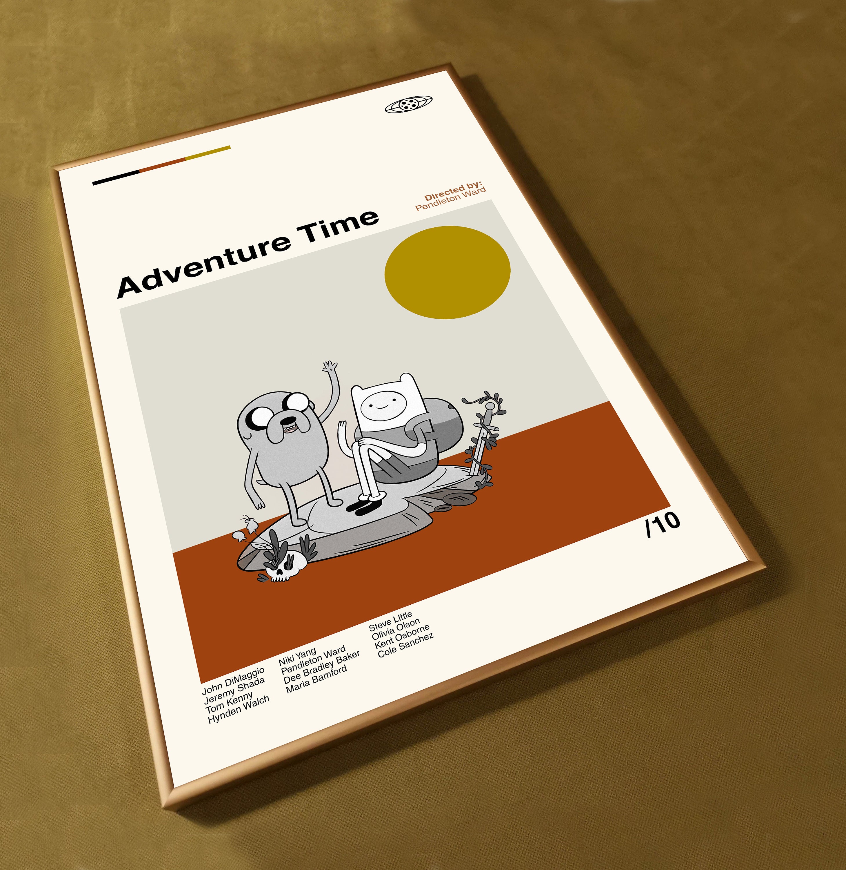 Adventure Time Poster Adventure Time Print Retro Movie - Etsy