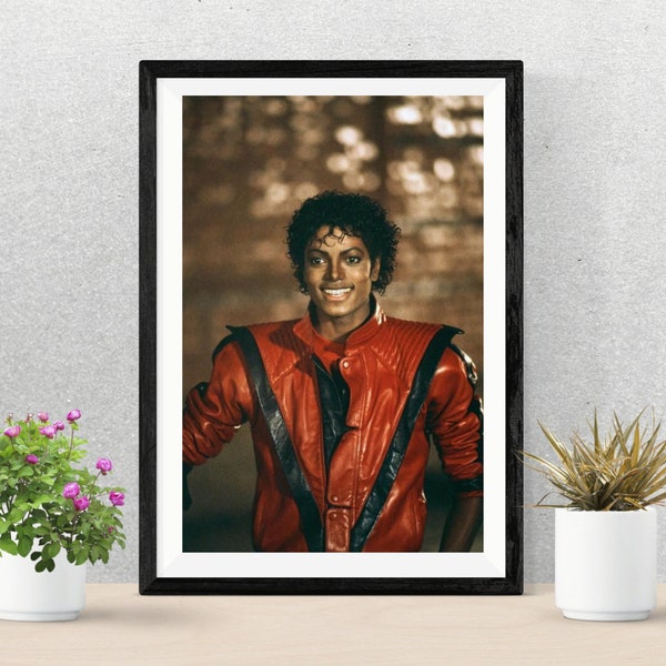 Michael Jackson Thriller Poster - Etsy