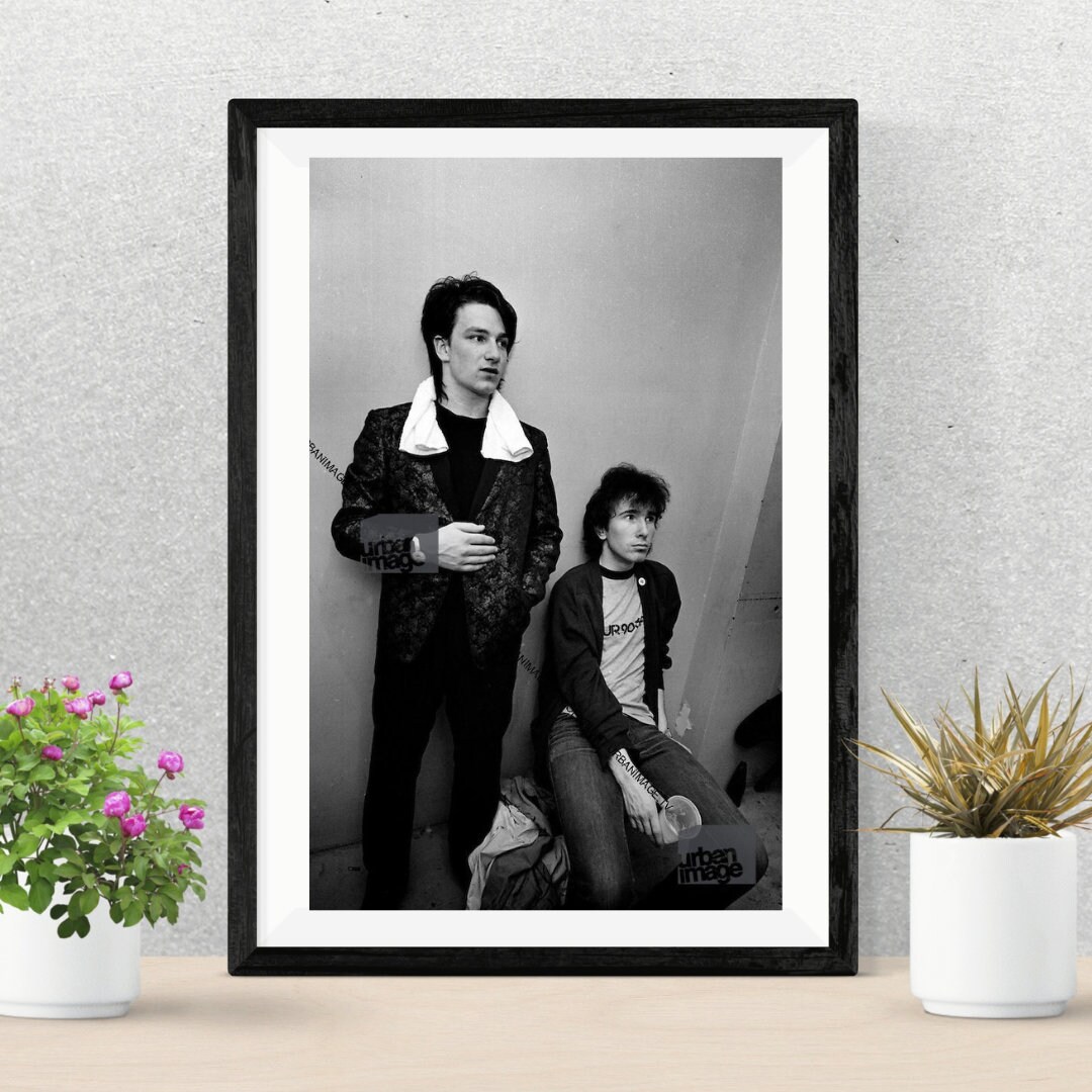 BONO POSTER / Tributo a U2 / Bono & the Edge Walk Art / Foto De Estudio ...