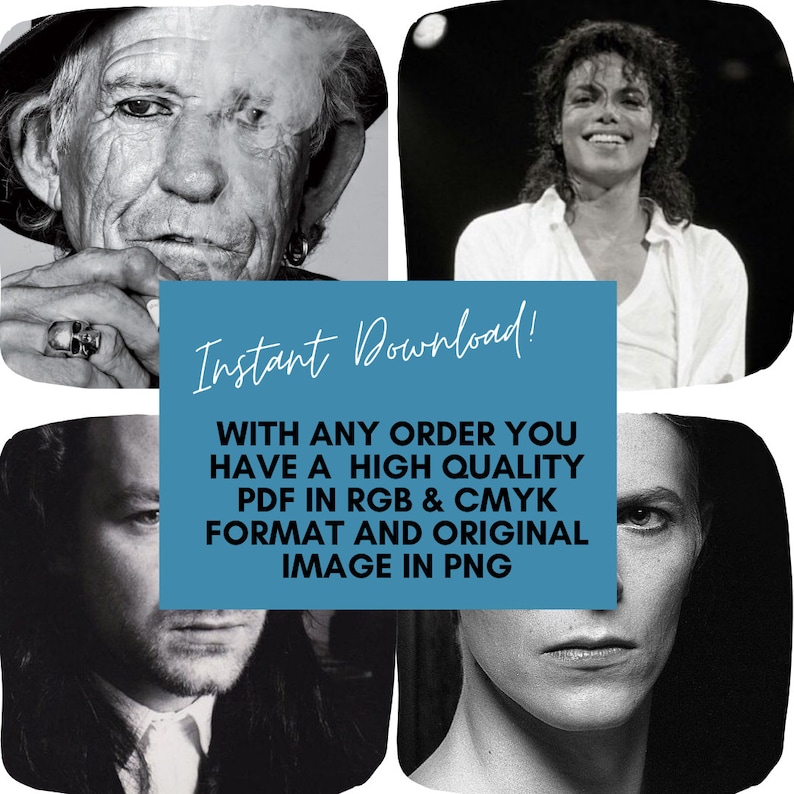 MICK JAGGER POSTER | Mick Jagger Poster Tribute | Mick Jagger Walk Art ...