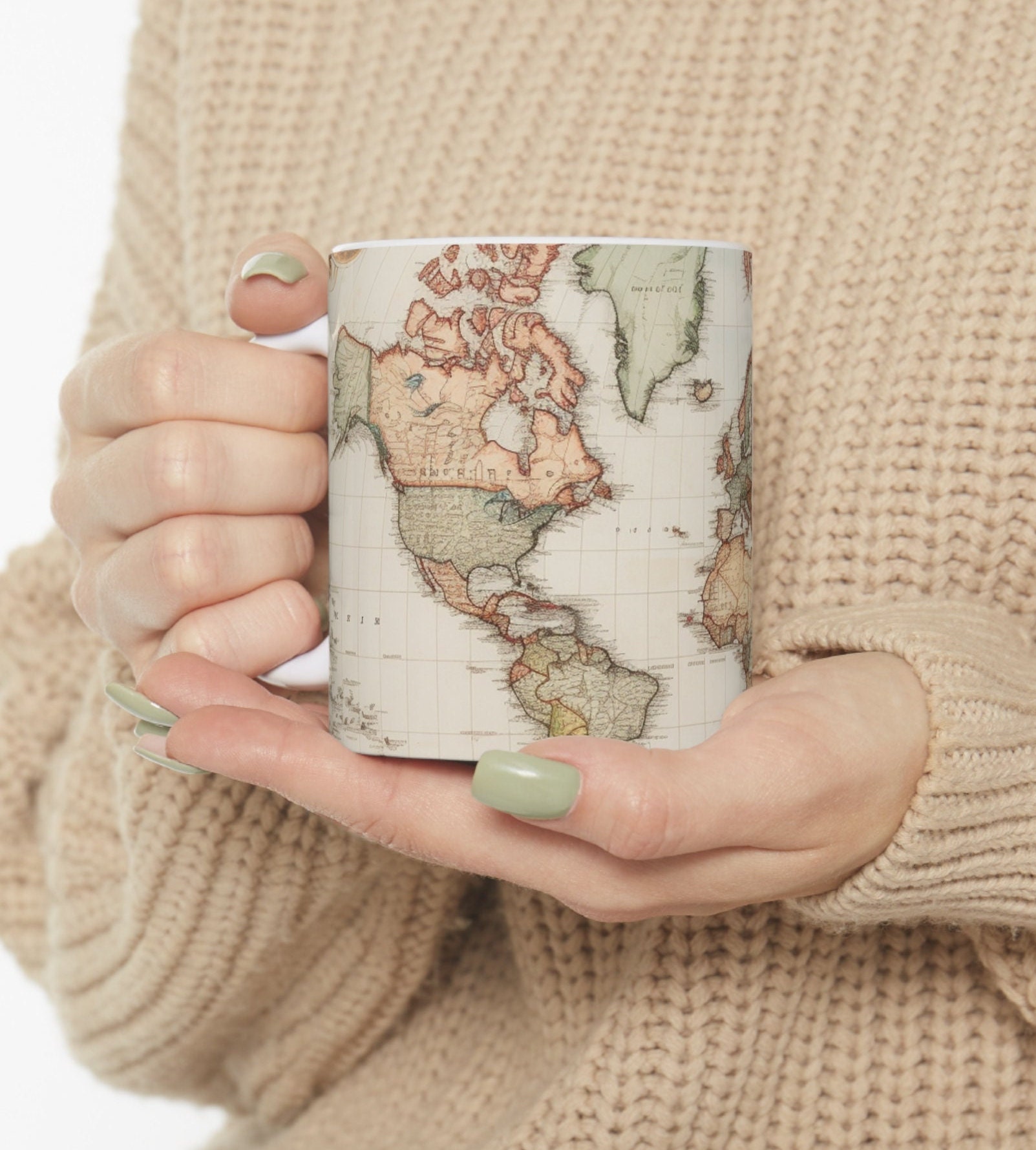 World Map Mug, Travel Gift, Map of the World, Adventure Gift - Etsy