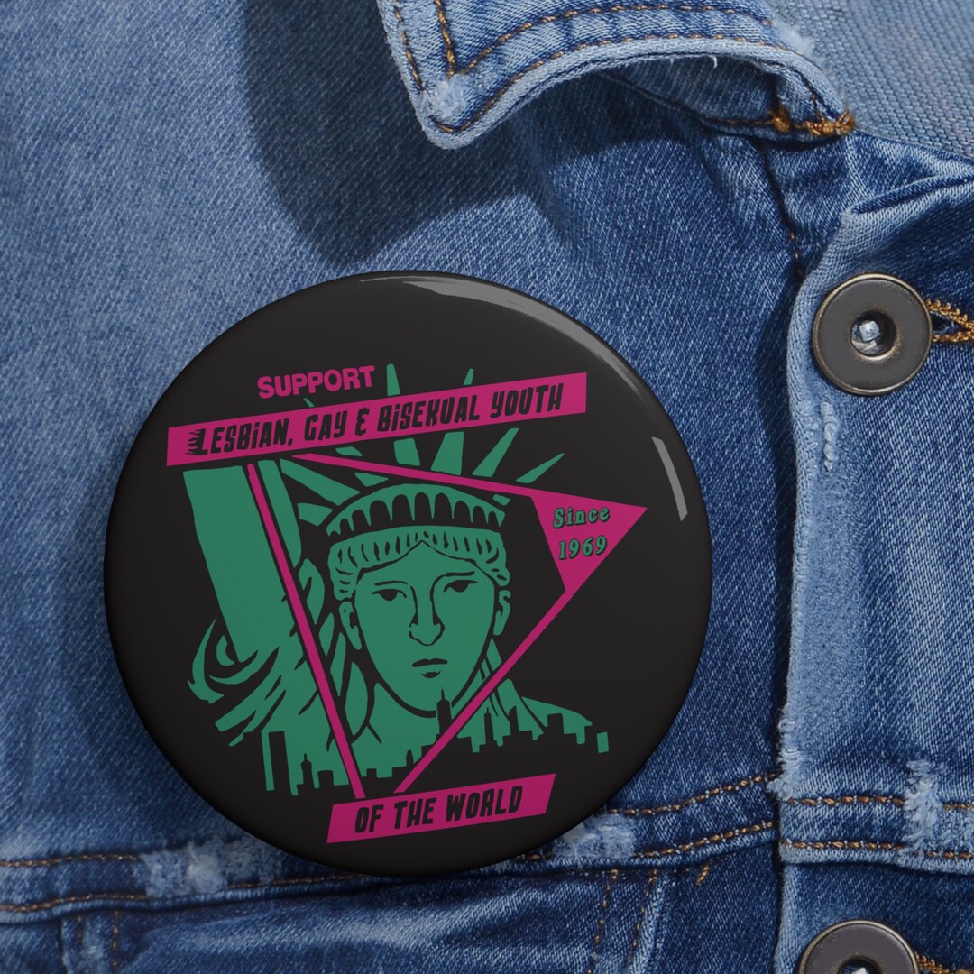 Vintage Lesbian Gay Bisexual LGB LGBT Pride Pin Badge Buttons - Etsy
