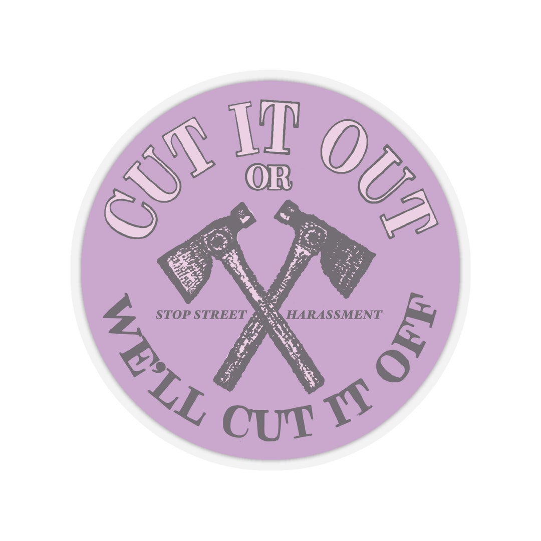 CUT IT OUT Sticker - Etsy