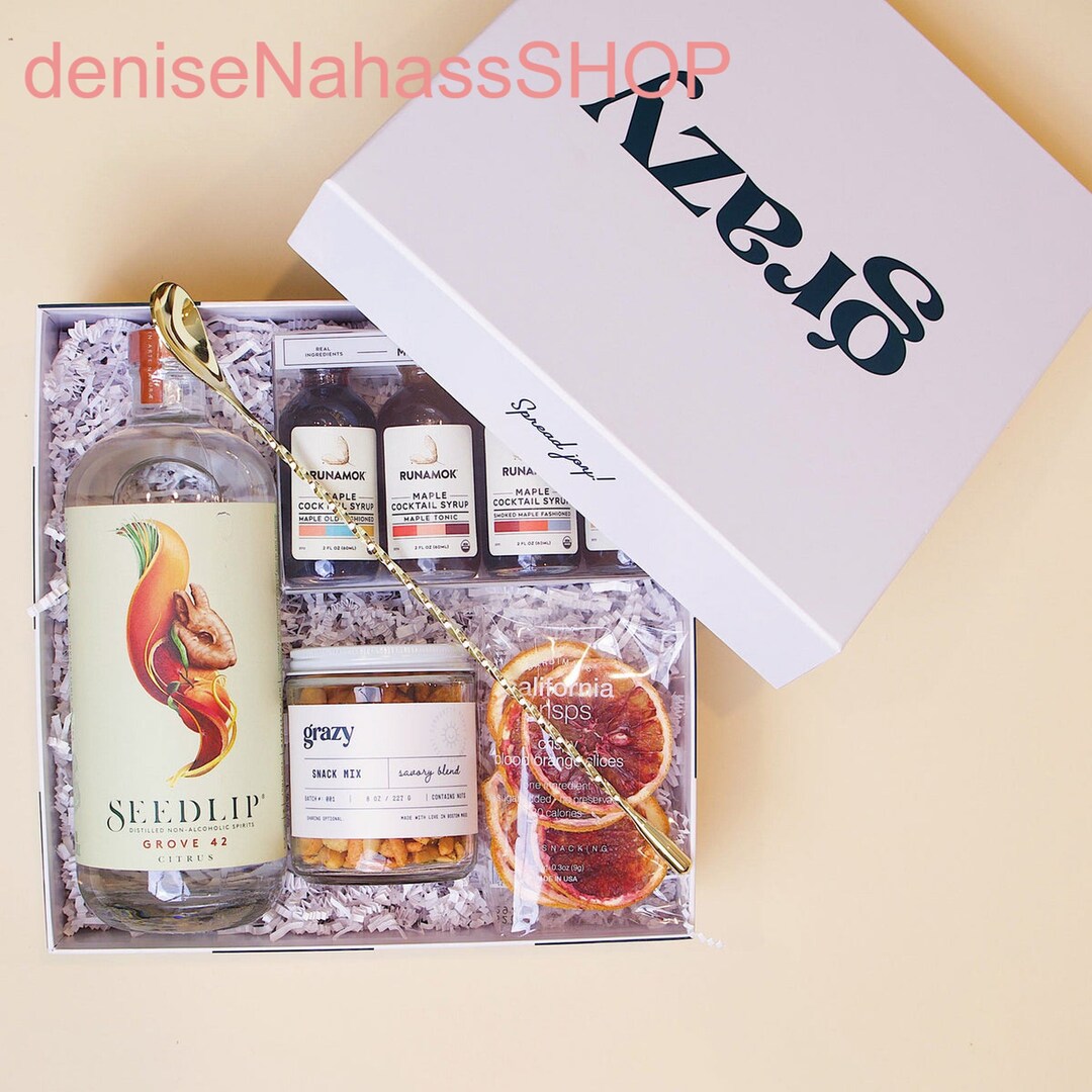 Maple Pairing Mocktails Non Alcoholic Spirits Gift Box Gift - Etsy