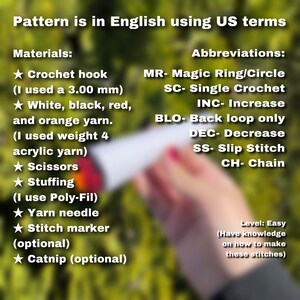 Crochet Joint Pattern, PDF Pattern, Crochet Cat Toy Pattern - Etsy