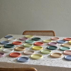 Chunky Plate (made to Order) • Handmade Colorful Ceramic • Bubble Dish ...