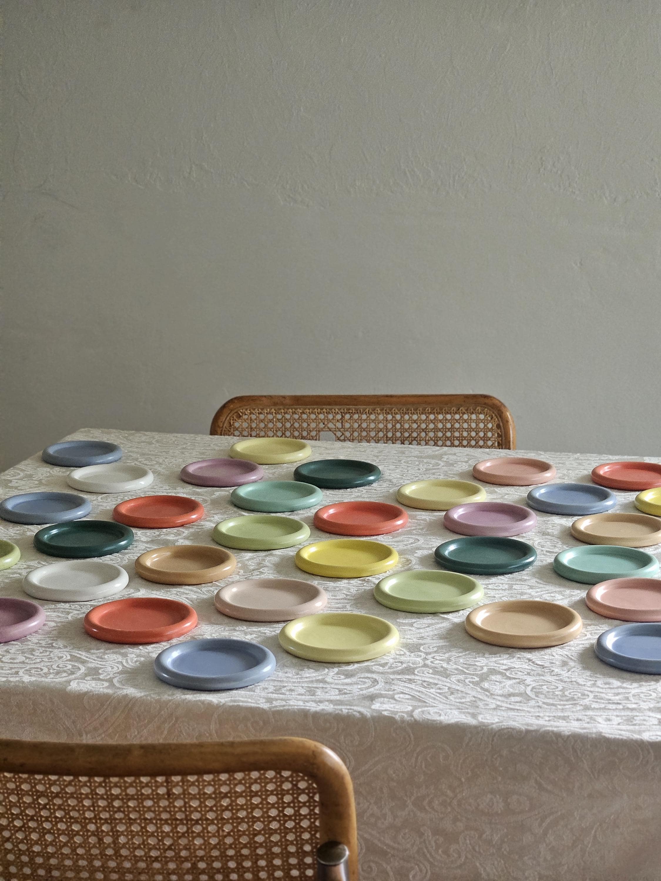 Chunky Plate (made to Order) • Handmade Colorful Ceramic • Bubble Dish ...
