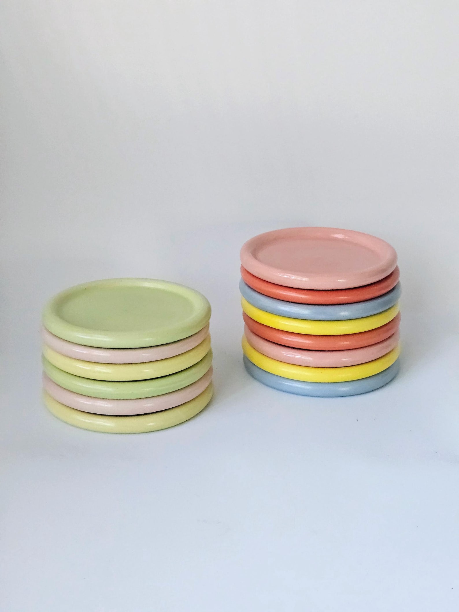 Chunky Plate (made to Order) • Handmade Colorful Ceramic • Bubble Dish ...