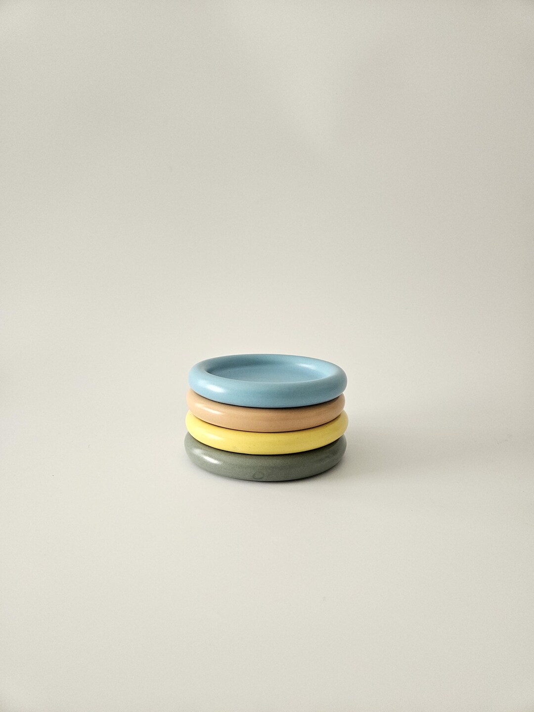 Chunky Plate (made to Order) • Handmade Colorful Ceramic • Bubble Dish ...