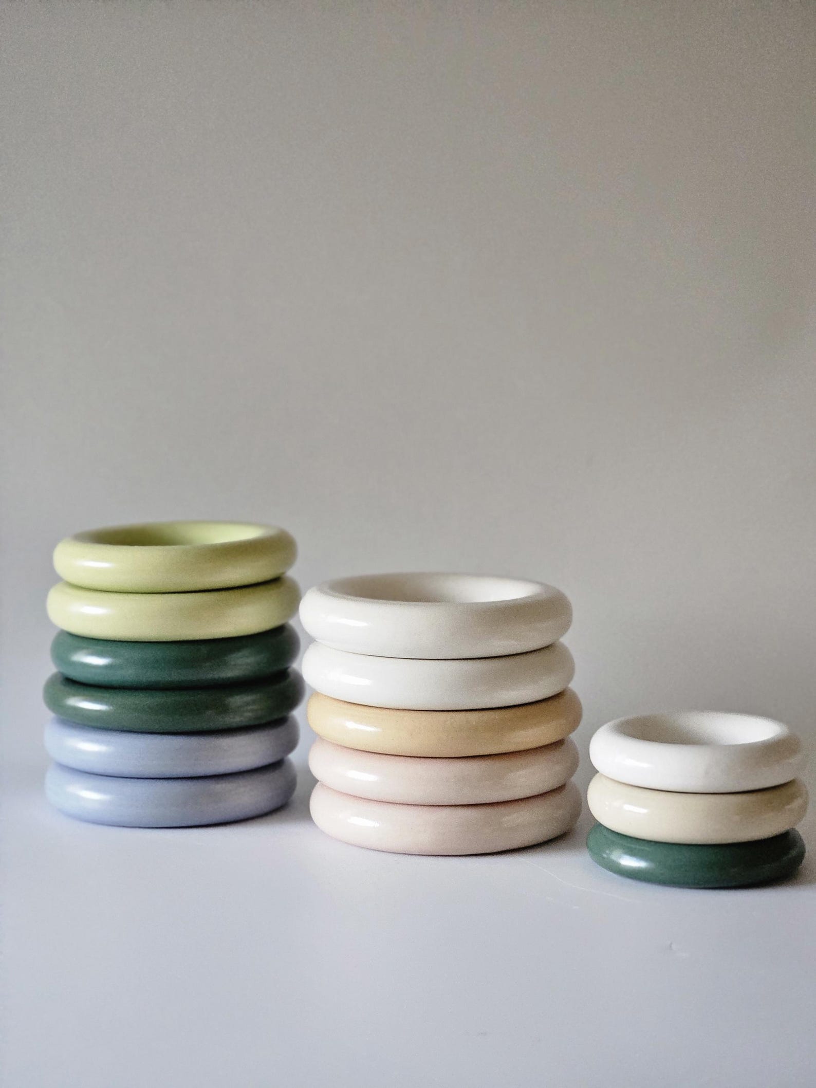Donut Dish (made to Order) • Handmade Colorful Ceramic • Bubble Plate ...