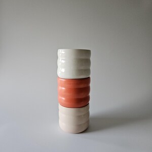 Wiggly Tumbler (made to Order) • Handmade Colorful Ceramic • Wobble Cup ...