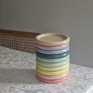 Chunky Plate (made to Order) • Handmade Colorful Ceramic • Bubble Dish ...