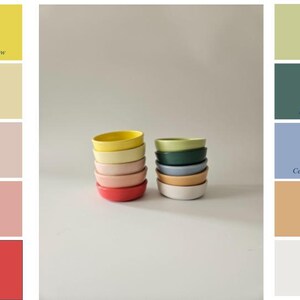 Donut Dish (made to Order) • Handmade Colorful Ceramic • Bubble Plate ...