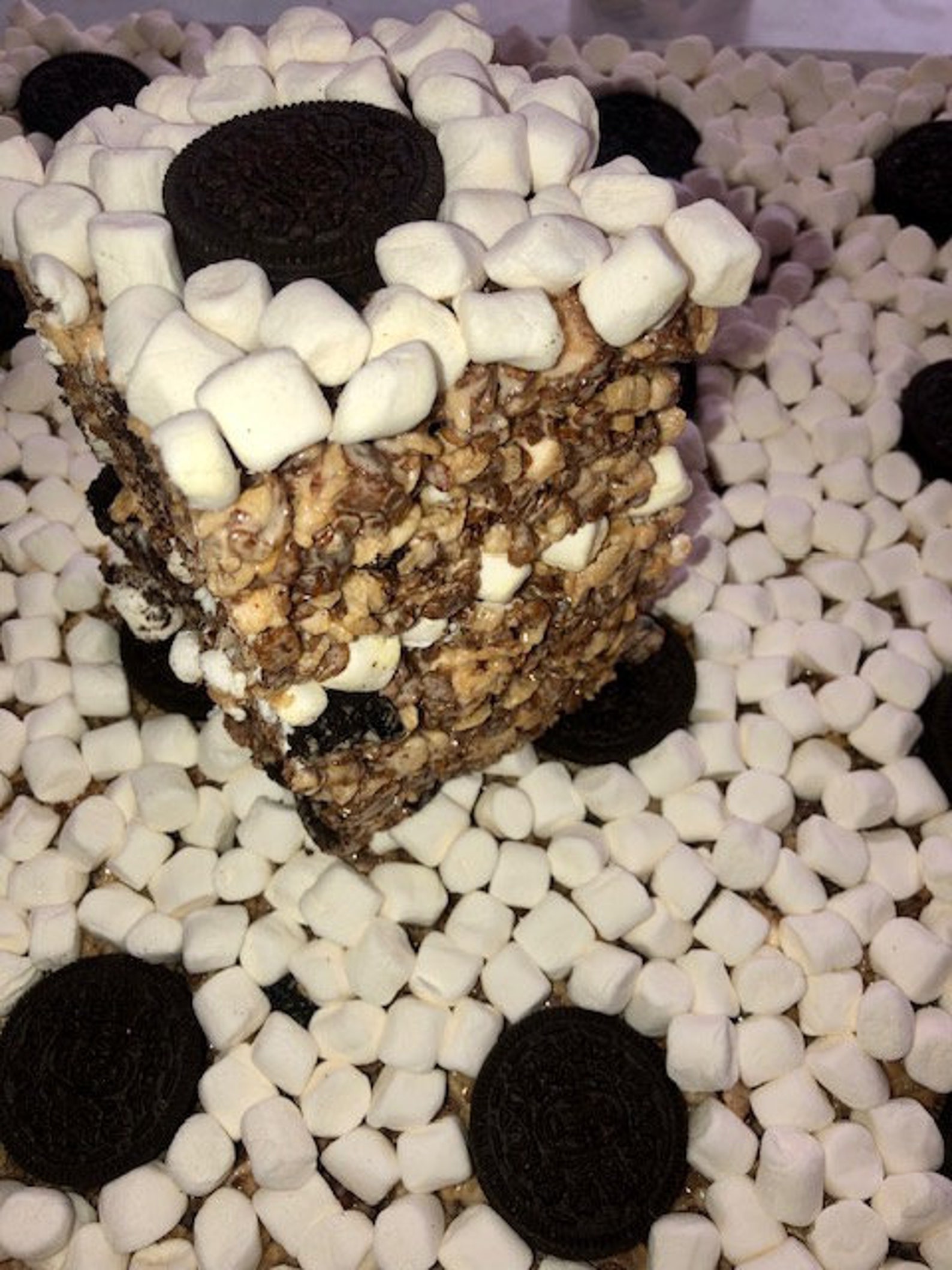 Old Fashioned Rice Krispie Marshmallow Cereal Treats Homemade Made to ...